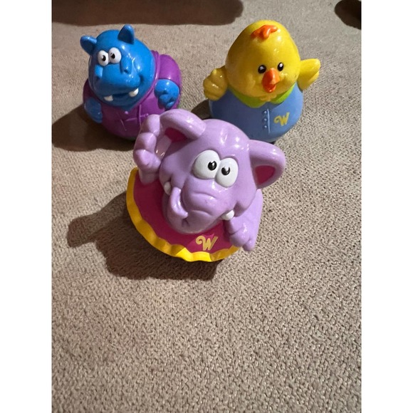 Toys | Playskool Weeble Wobbles Lot Elephant Duck Hippo | Poshmark